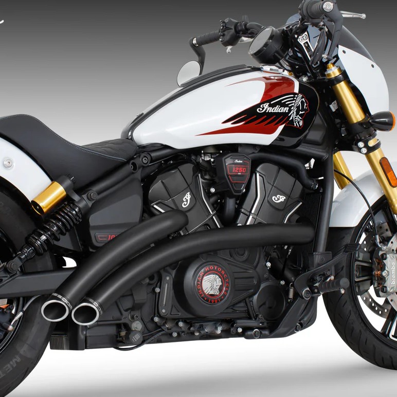 Freedom Performance Radical Radius Exhaust: Indian 101 Scout / Classic ...