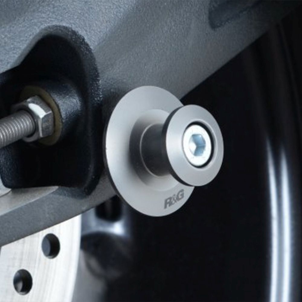 R&G Elevation series Paddock Stand Bobbins, M6, titanium - Moore Speed ...