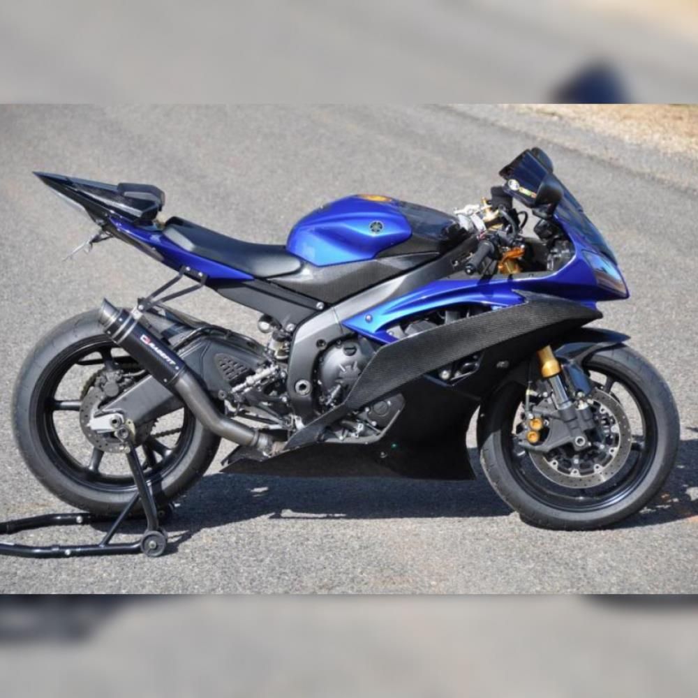 Racefit Growler Exhaust For 2006-2016 Yamaha YZF600 R6 (Low Level ...