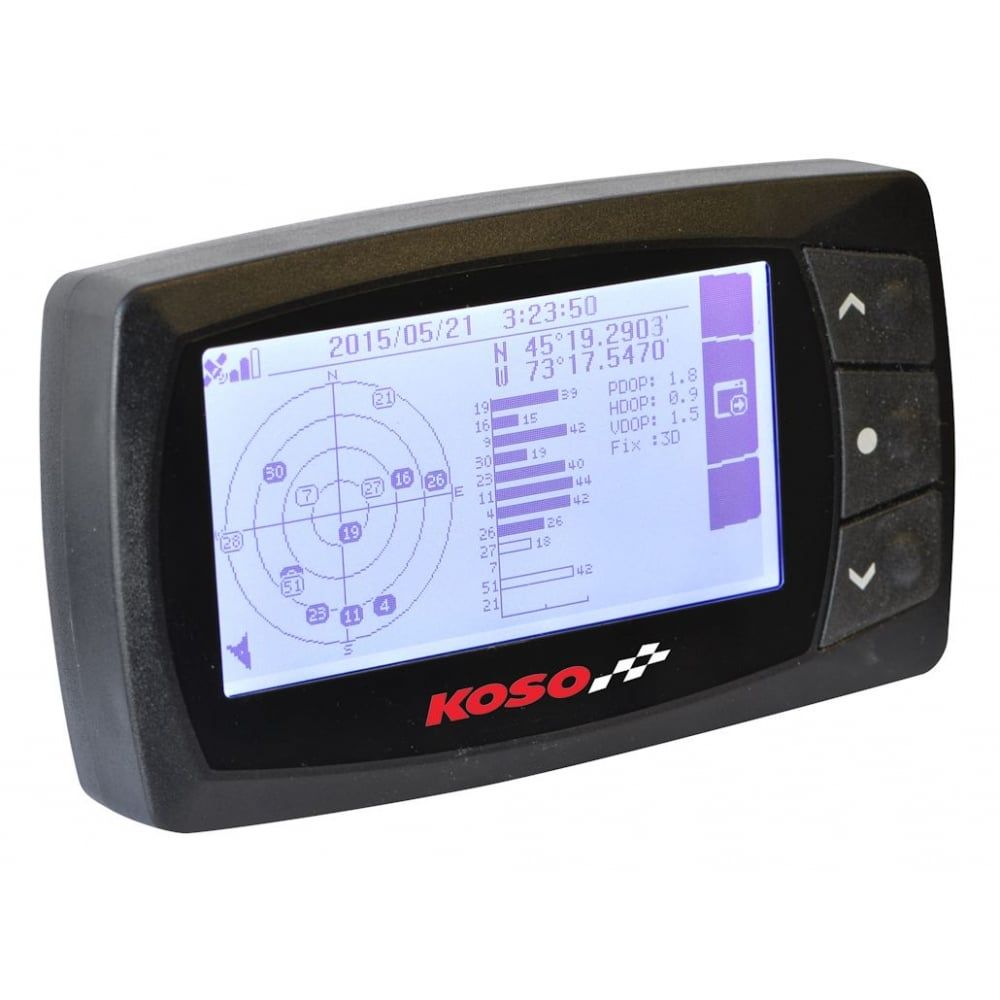 KOSO GPS Lap Timer - Fast 10hz GPS Sender, 200 Laps Per Session - Moore ...