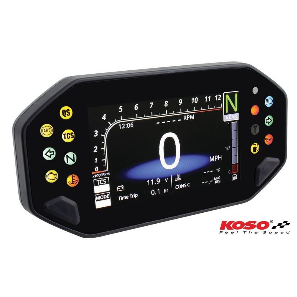 Koso RX4 Multifunction gauge for Yamaha MT and XSR Models - Moore Speed ...