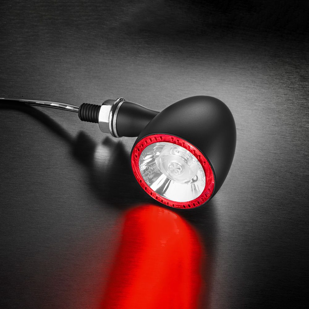 Kellermann Bullet 1000 DF Black Stop and Tail Brake Light / Indicator - Moore Speed Racing