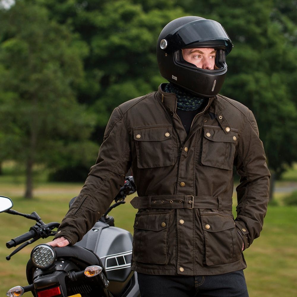 Merlin Kurkbury Motorcycle Riding Jacket - Olive - Moore Speed Racing