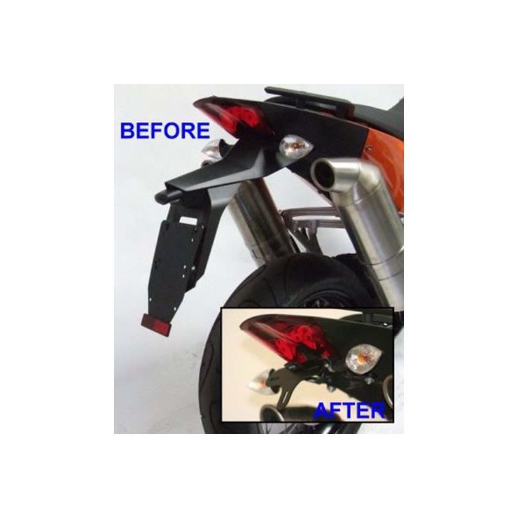 Licence Plate Holder, KTM 690SM & 690 Duke III '08- - Moore Speed Racing