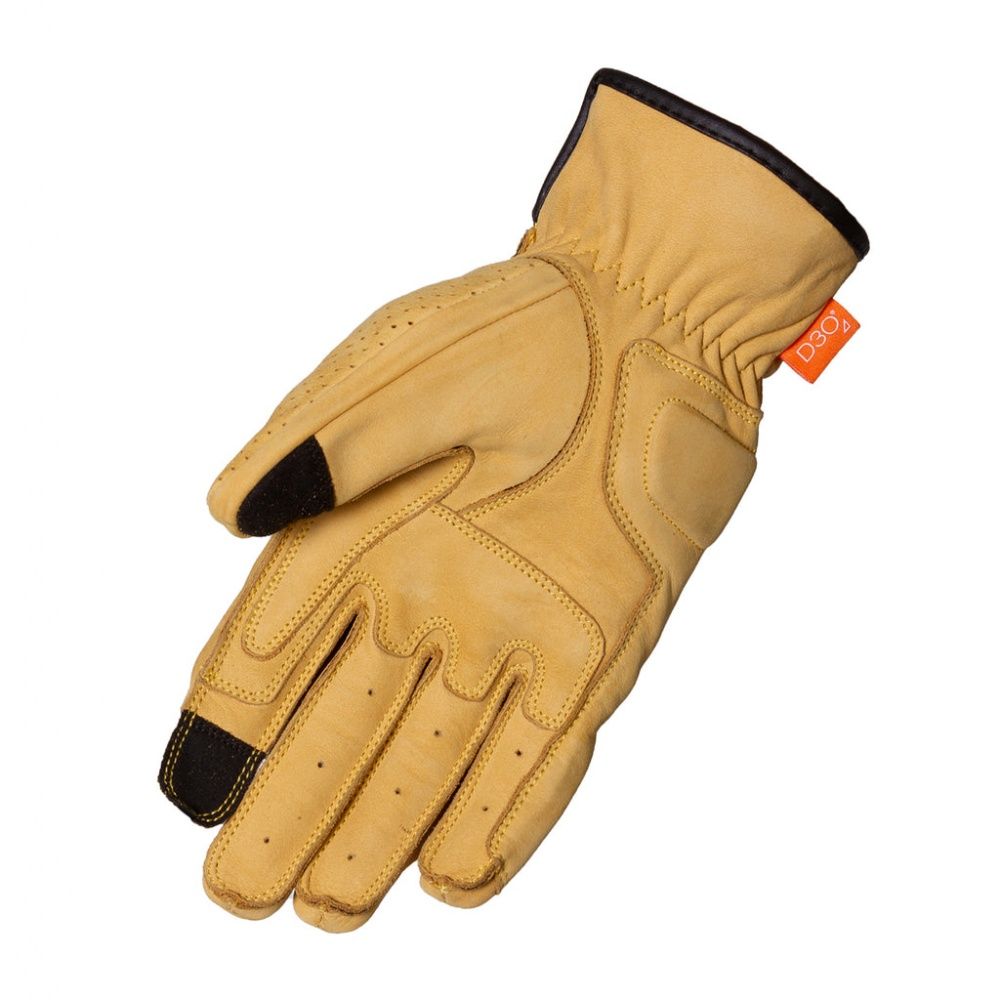 Merlin Leigh D3O Leather Motorcycle Gloves - Moore Speed Racing