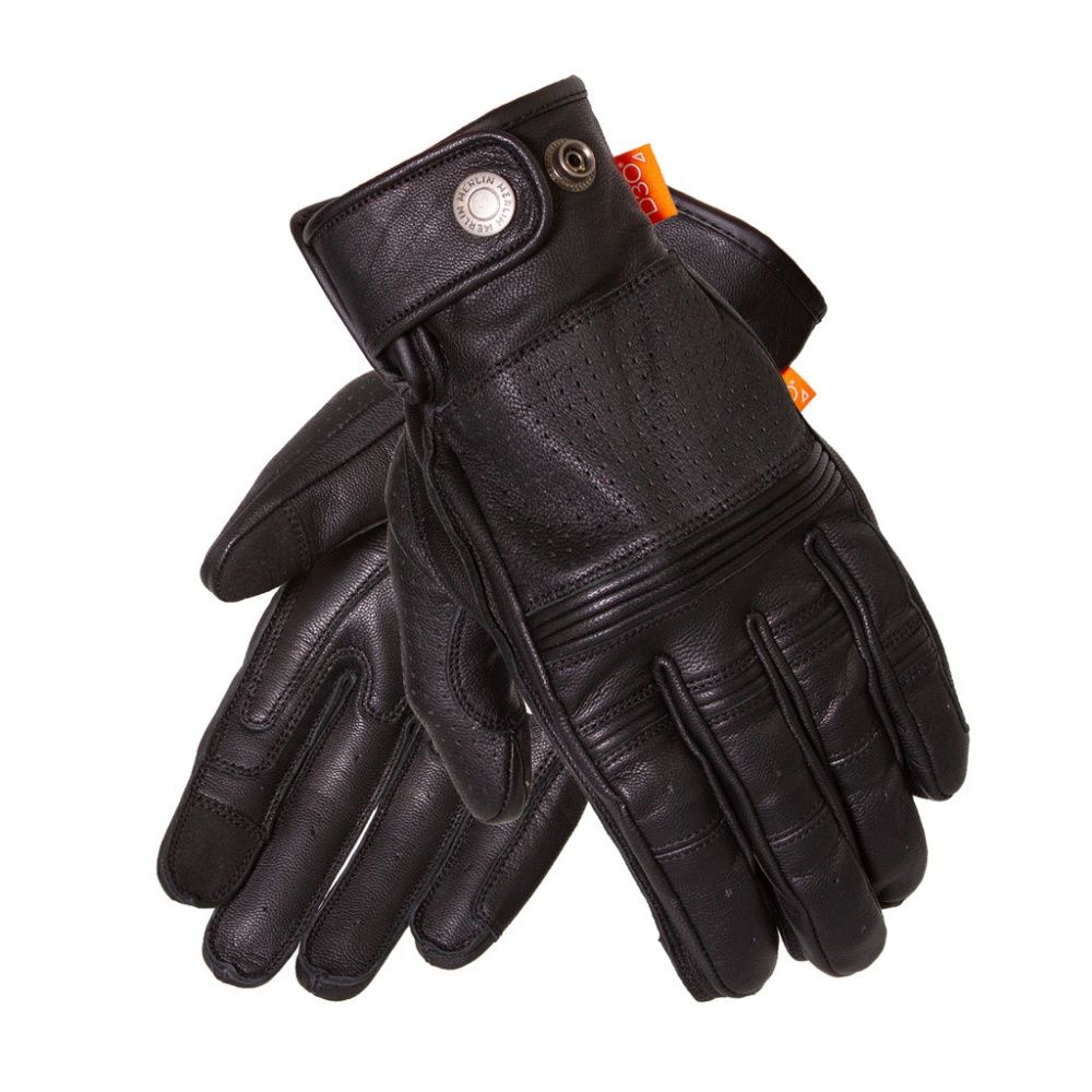 Merlin Leigh D3O Leather Motorcycle Gloves - Moore Speed Racing