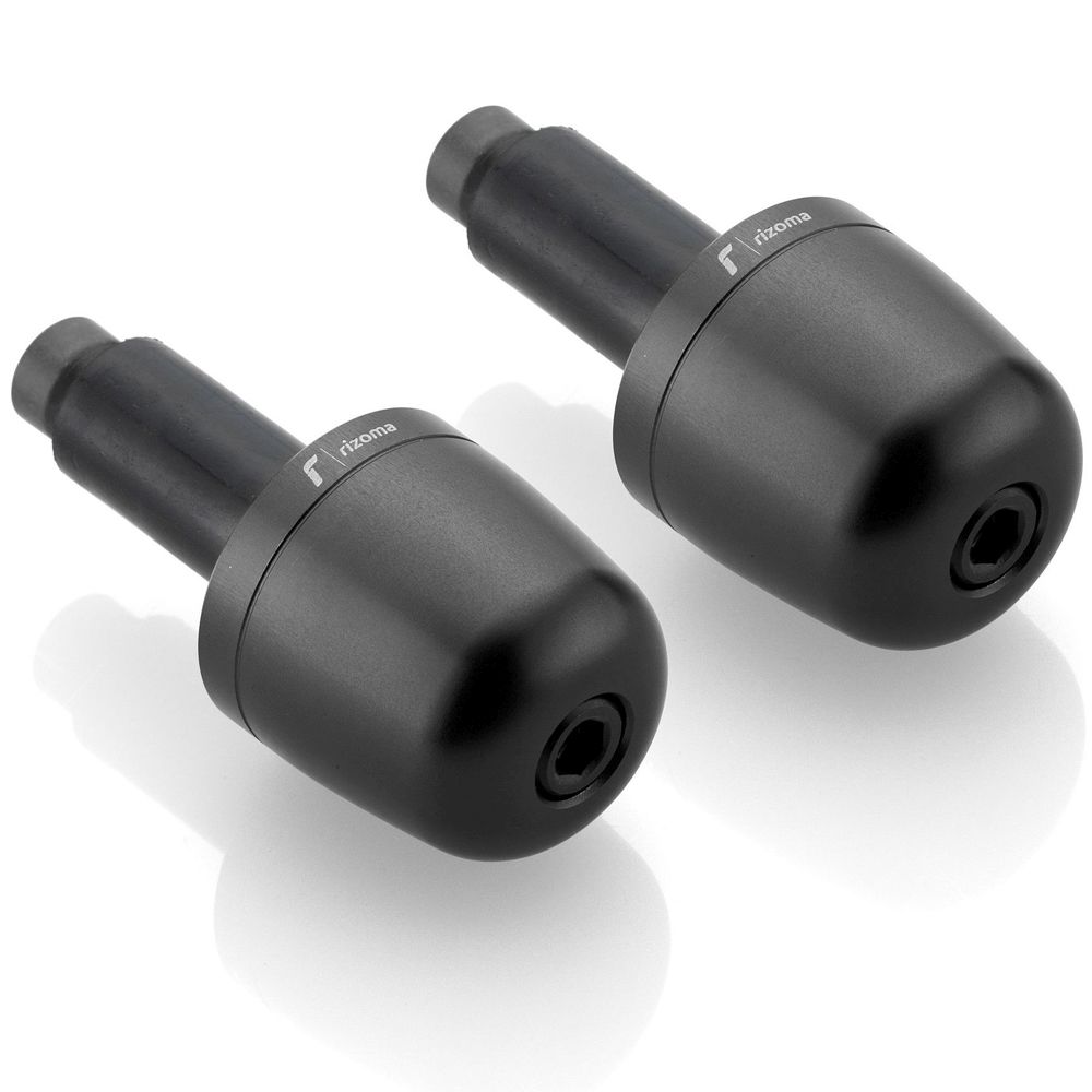 Rizoma Dome Bar Ends - black - Moore Speed Racing