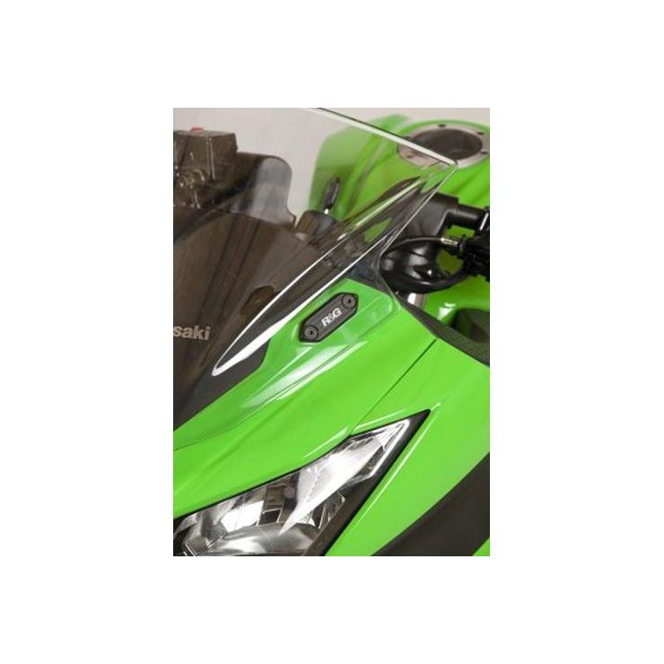 Mirror Blanking Plates, Kawasaki ZX6R '13- / Ninja 300 / Ninja 250 '13 ...
