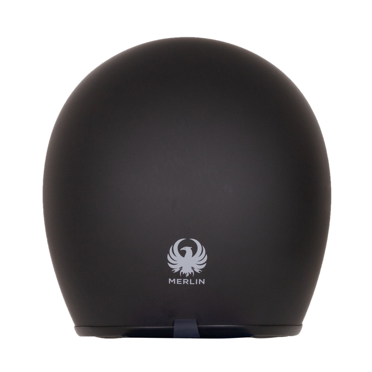 Merlin Blackbird Jet Helmet - Naked Matte Black - Moore Speed Racing