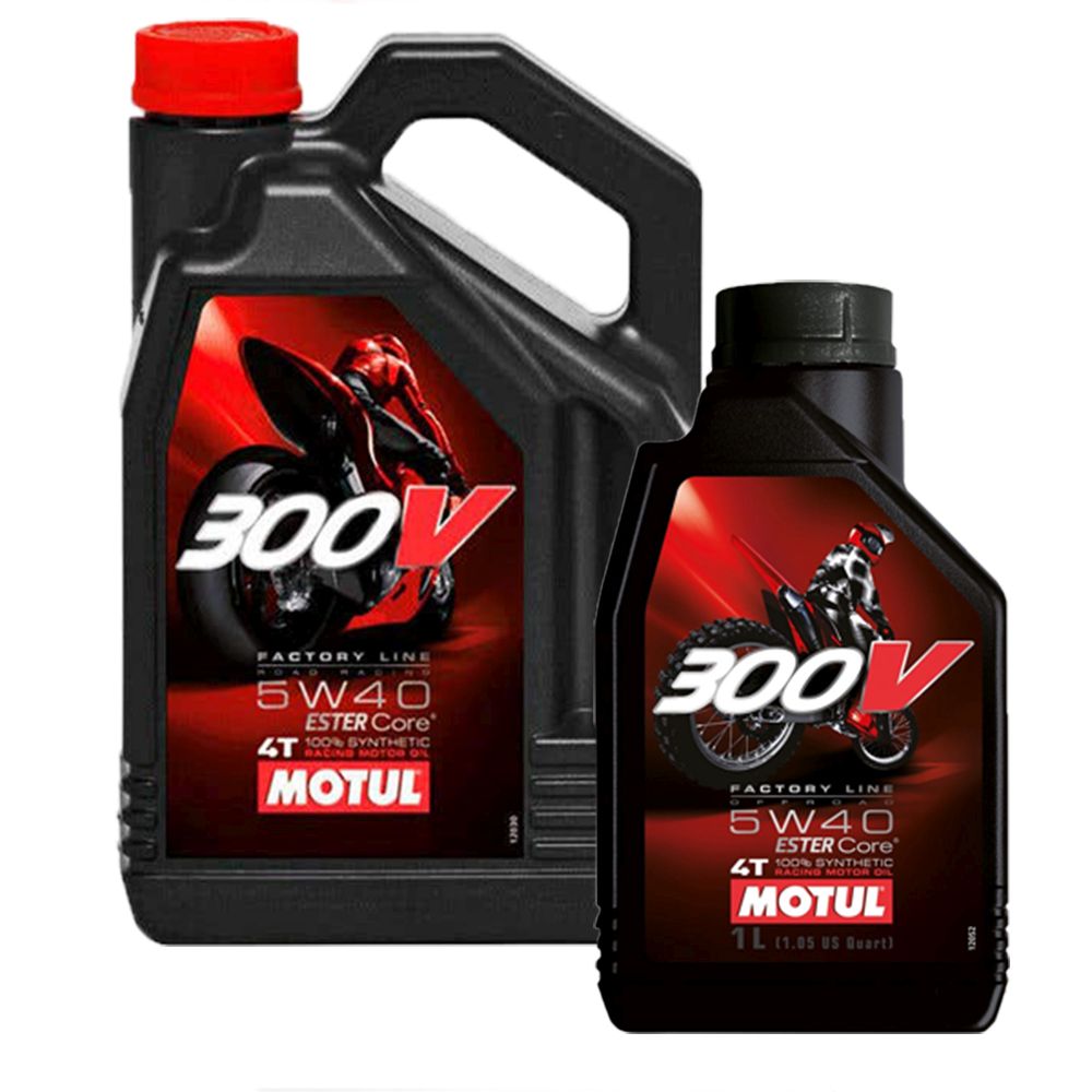 MOTUL 300V 5W40 Off Road 4T Engine Oil - Moore Speed Racing