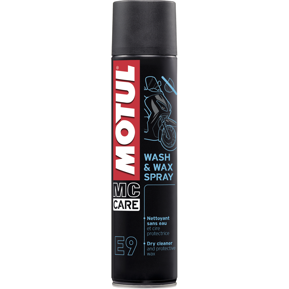 MOTUL E9 Wash & Wax Aerosol (400ml) - Moore Speed Racing
