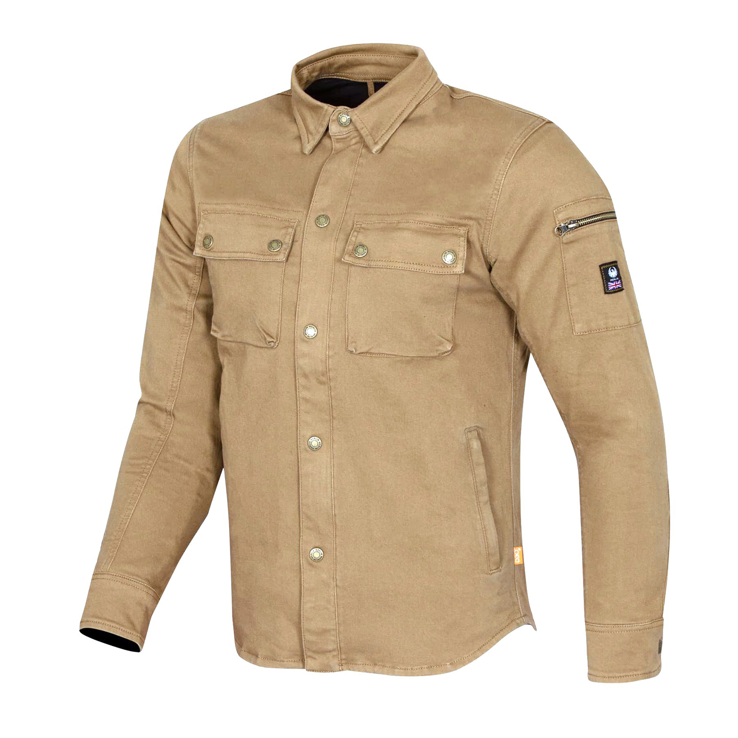 Brody D3O® Single Layer Riding Shirt - Tan - Moore Speed Racing