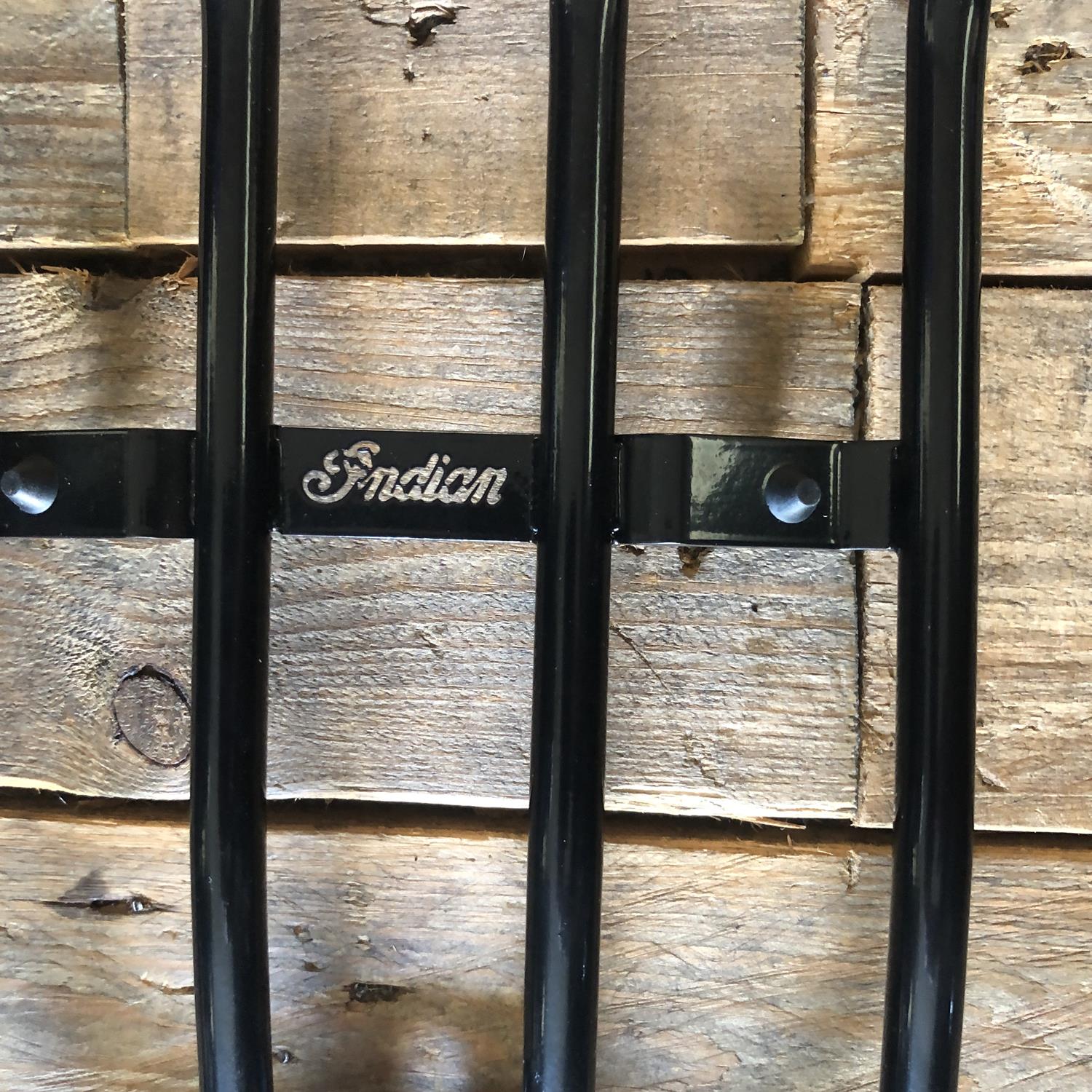 Indian Chief / Chief Bobber solo luggage rack - black - Moore Speed Racing