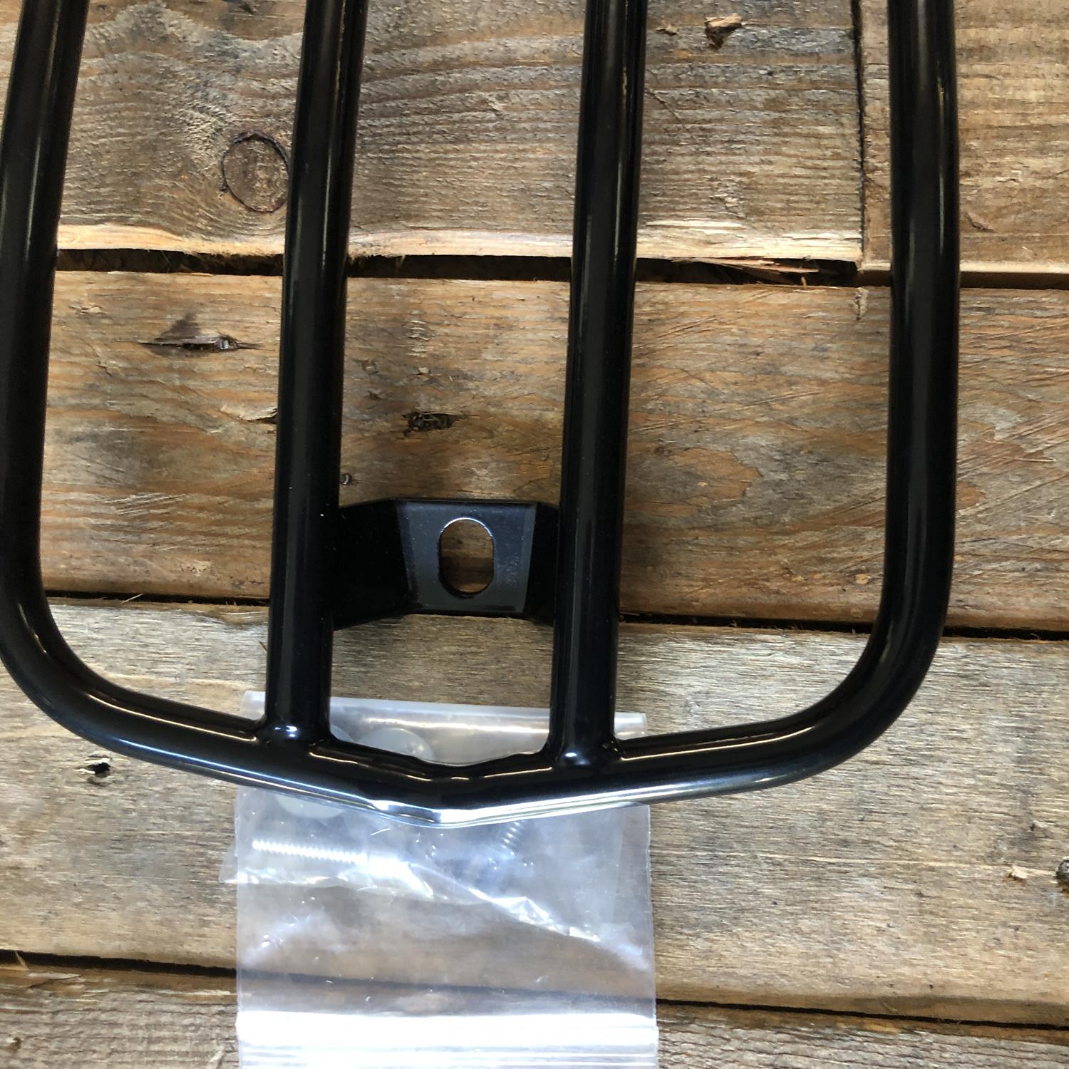 Indian Chief / Chief Bobber solo luggage rack - black - Moore Speed Racing