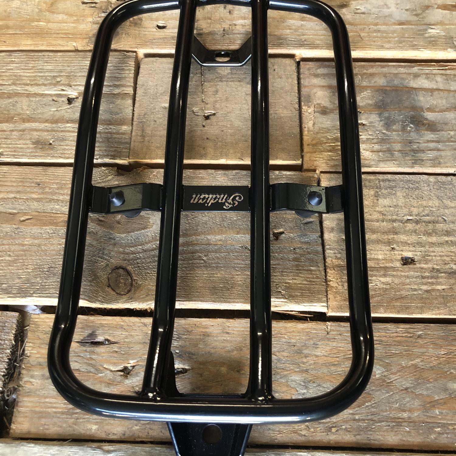 Indian Chief / Chief Bobber solo luggage rack - black - Moore Speed Racing