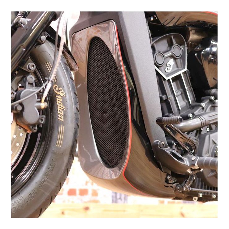 Indian Scout / Bobber / Sixty / Rogue Radiator Guard / Cowling / Chin ...