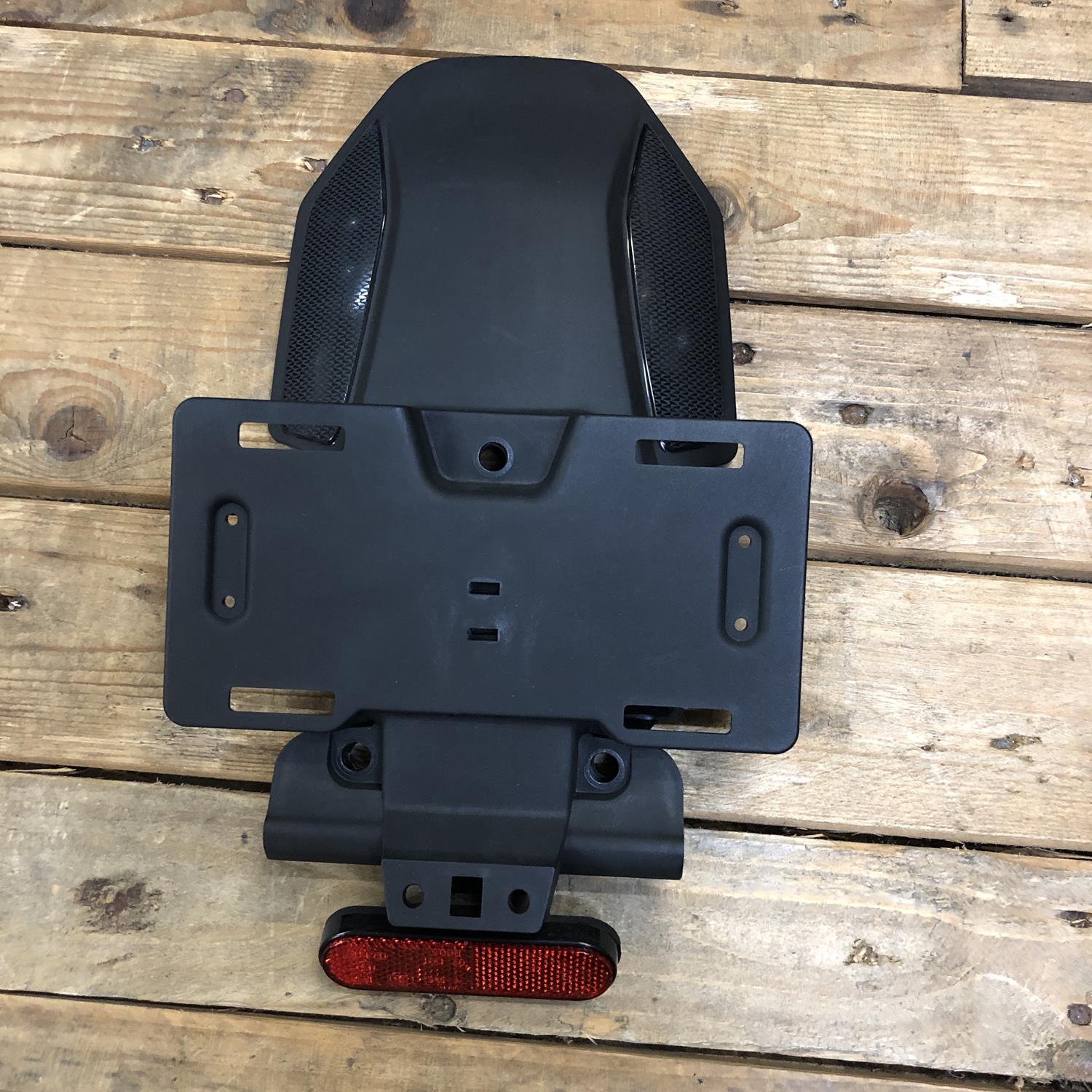 Indian FTR debris shield & number plate holder - Moore Speed Racing