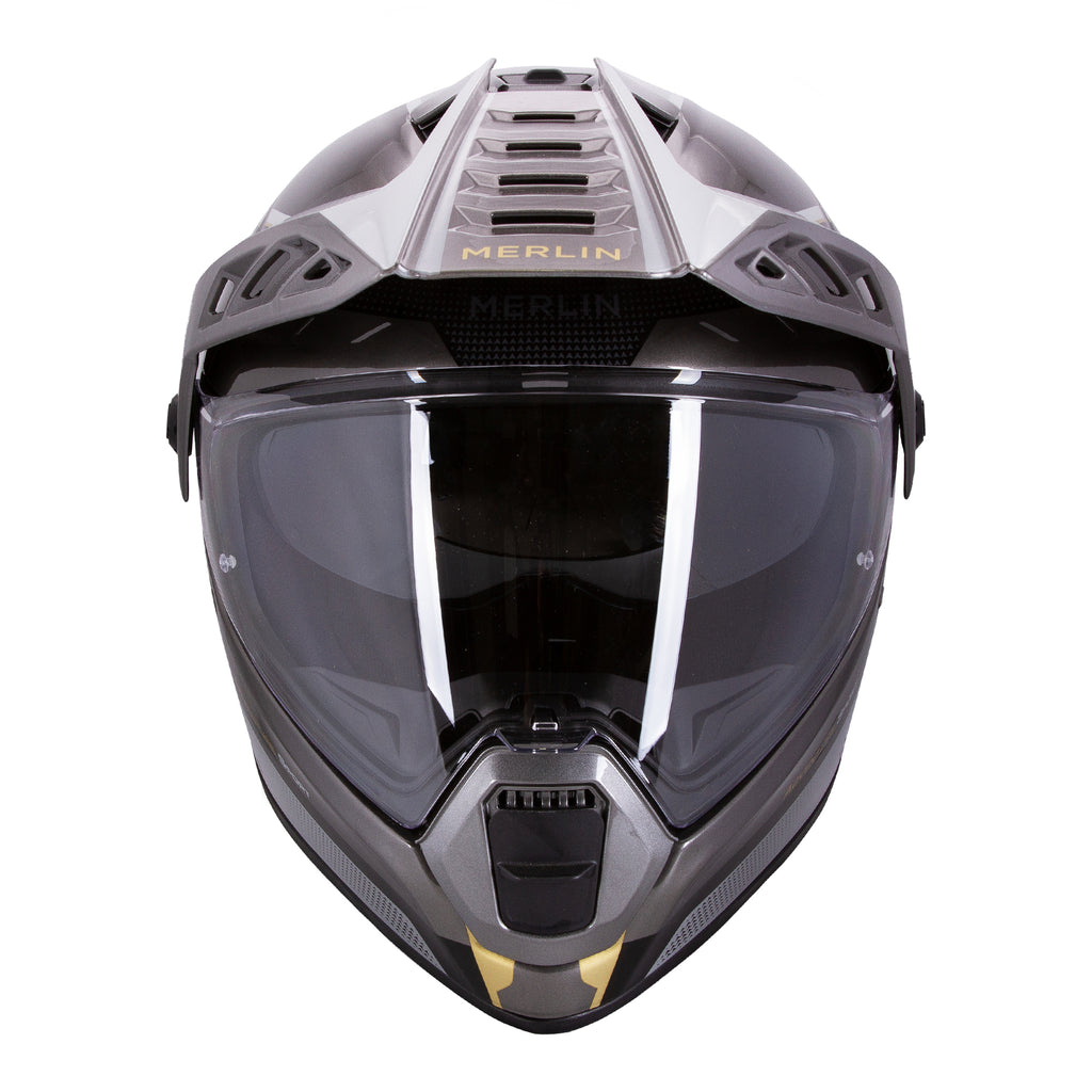 Merlin Torres Adventure Full Face Helmet - Speed Grey - Moore Speed Racing