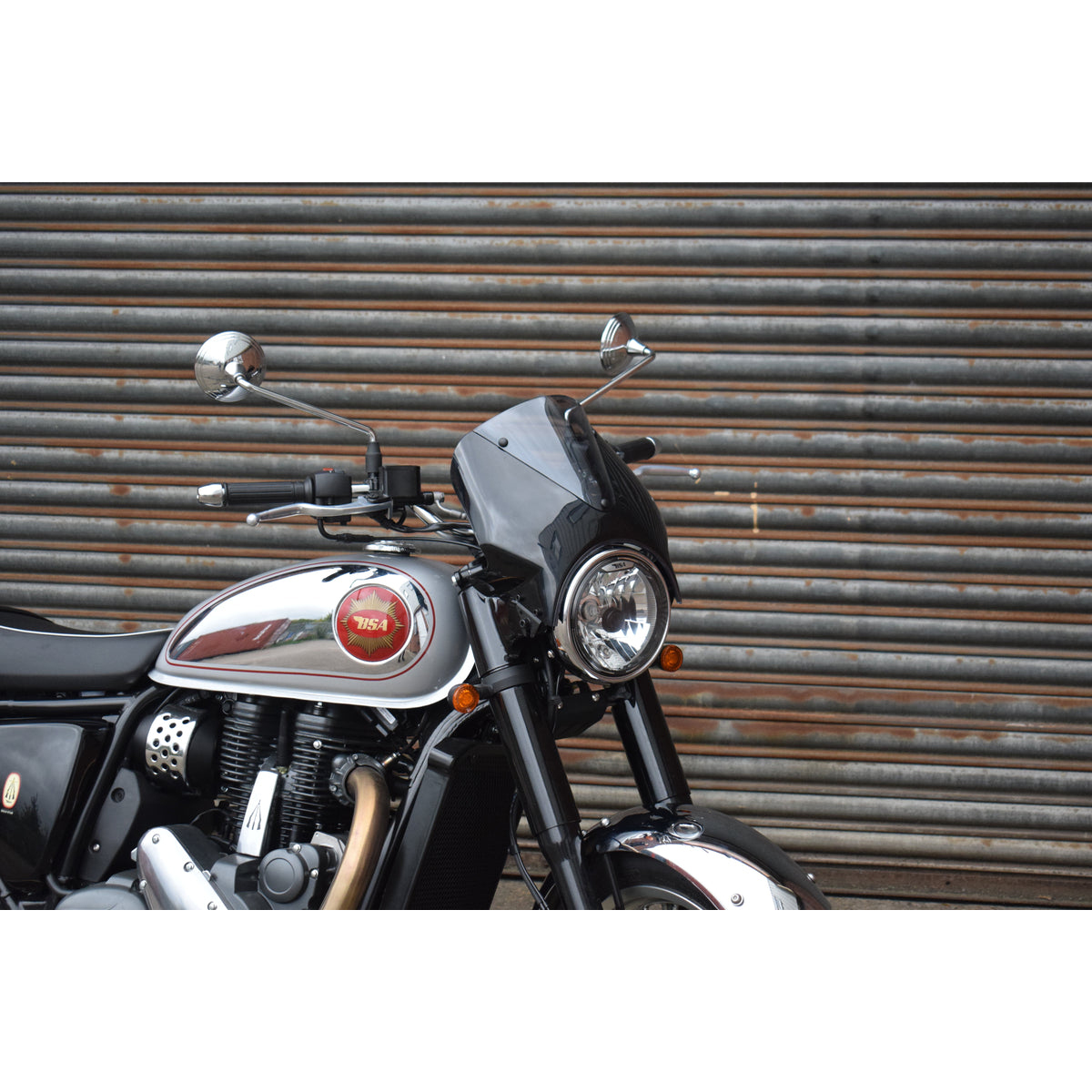 Pyramid Motorcycle Accessories BSA Gold Star Headlight Cowl / Flyscreen ...