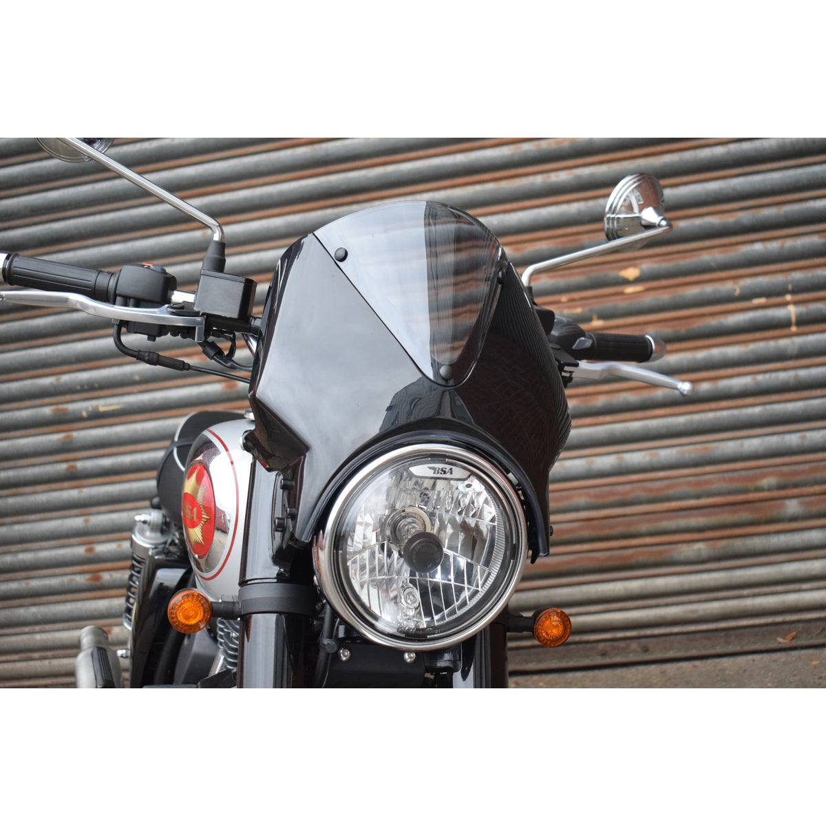 Pyramid Motorcycle Accessories BSA Gold Star Headlight Cowl / Flyscreen ...