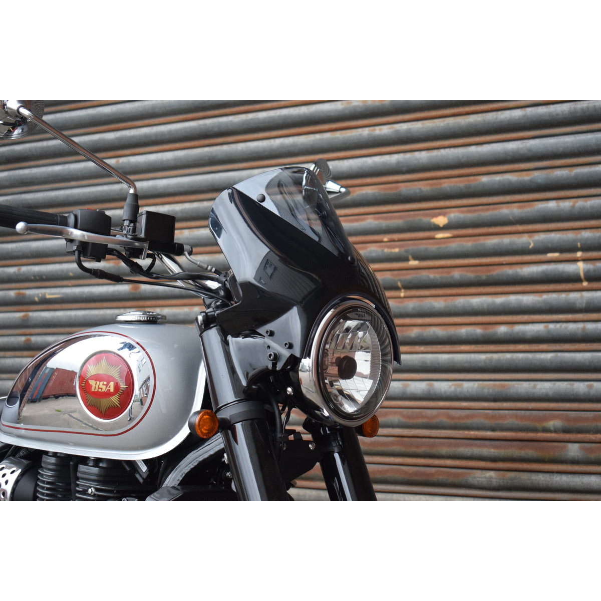 Pyramid Motorcycle Accessories BSA Gold Star Headlight Cowl / Flyscreen ...