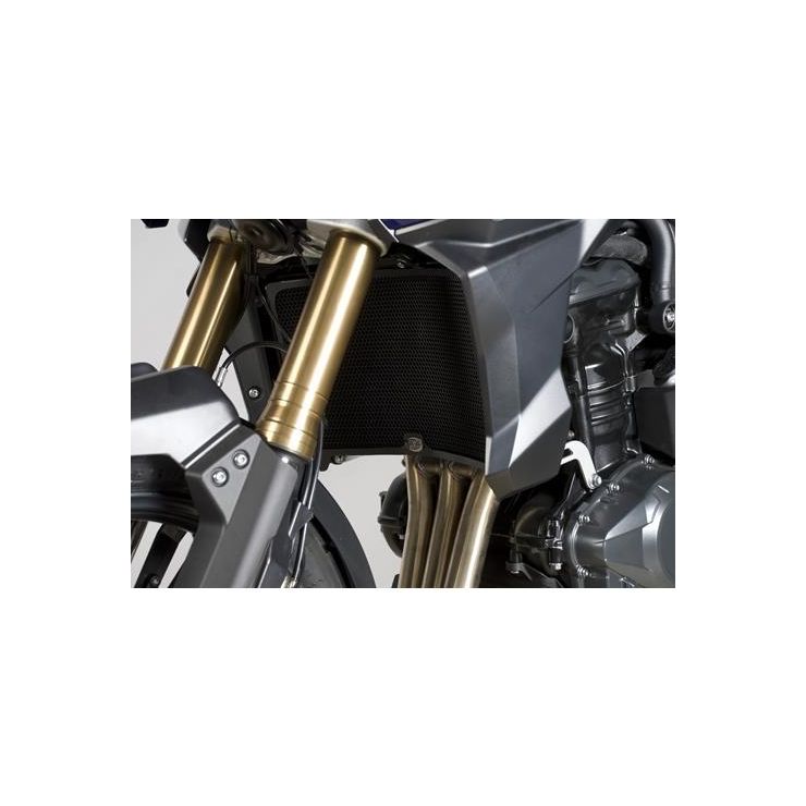 Radiator Guard BLACK - Triumph Tiger 1200 Explorer - Moore Speed Racing