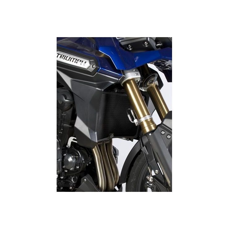 Radiator Guard BLACK - Triumph Tiger 1200 Explorer - Moore Speed Racing