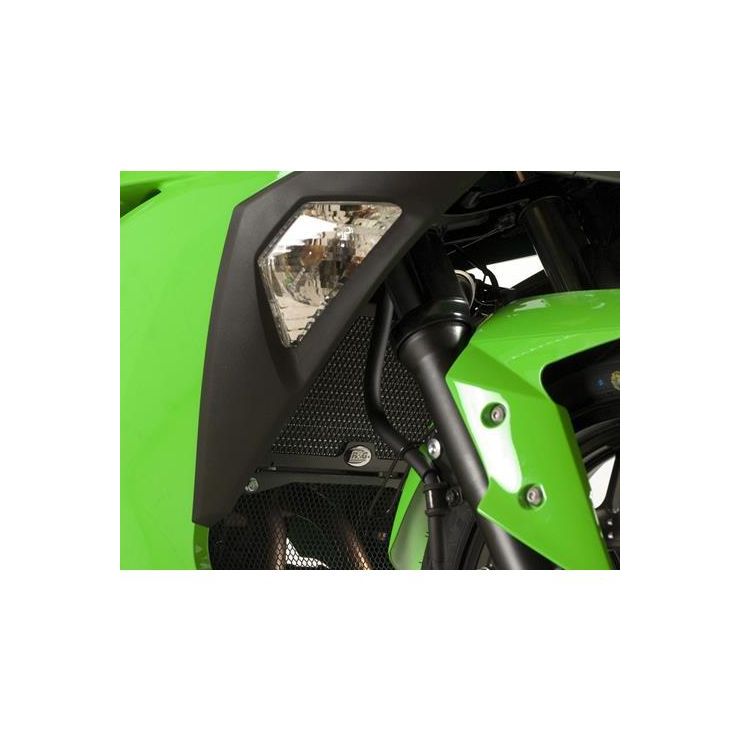 Radiator Guard BLACK - Kawasaki Ninja 300 / 250 '08-'13 / Z250 - Moore ...