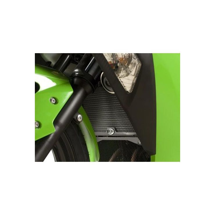 Radiator Guard BLACK - Kawasaki Ninja 300 / 250 '08-'13 / Z250 - Moore ...