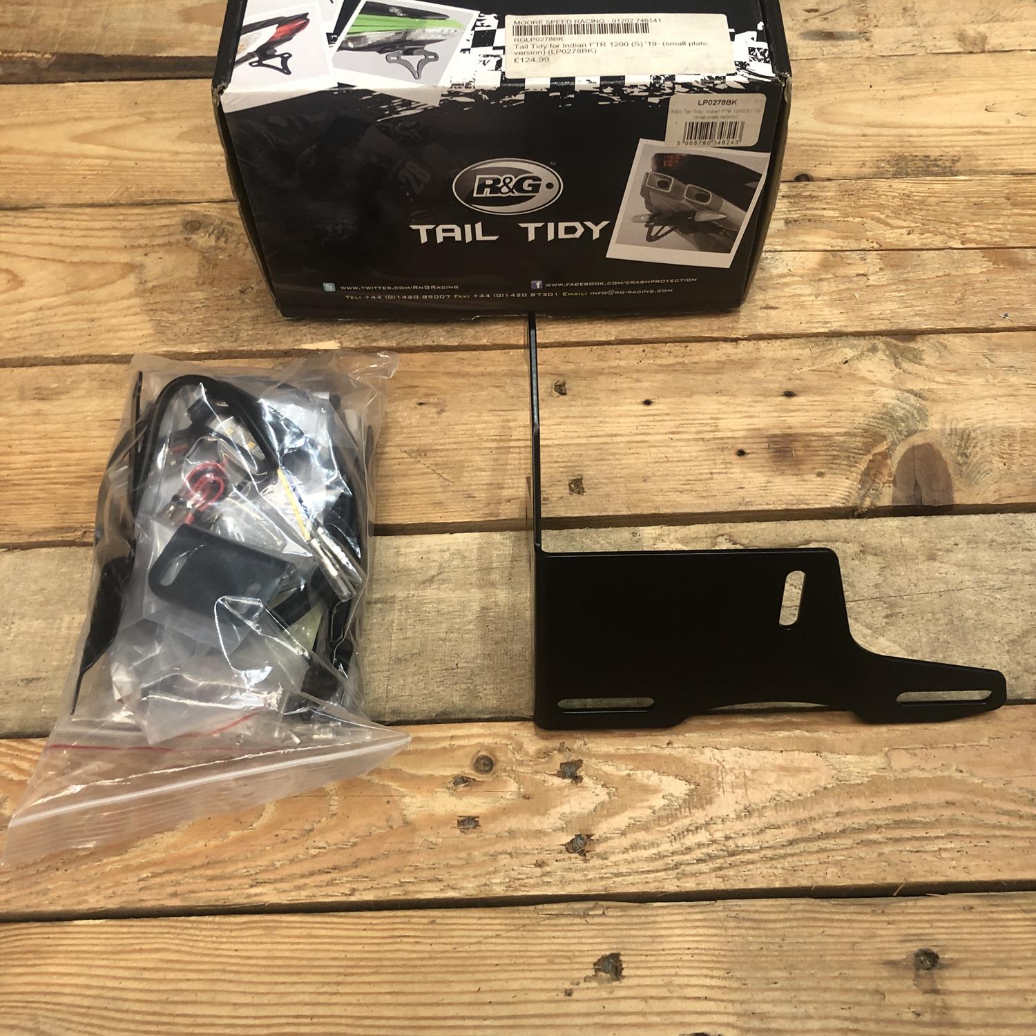 Indian FTR 1200 tail tidy / Side Mount Plate - Moore Speed Racing