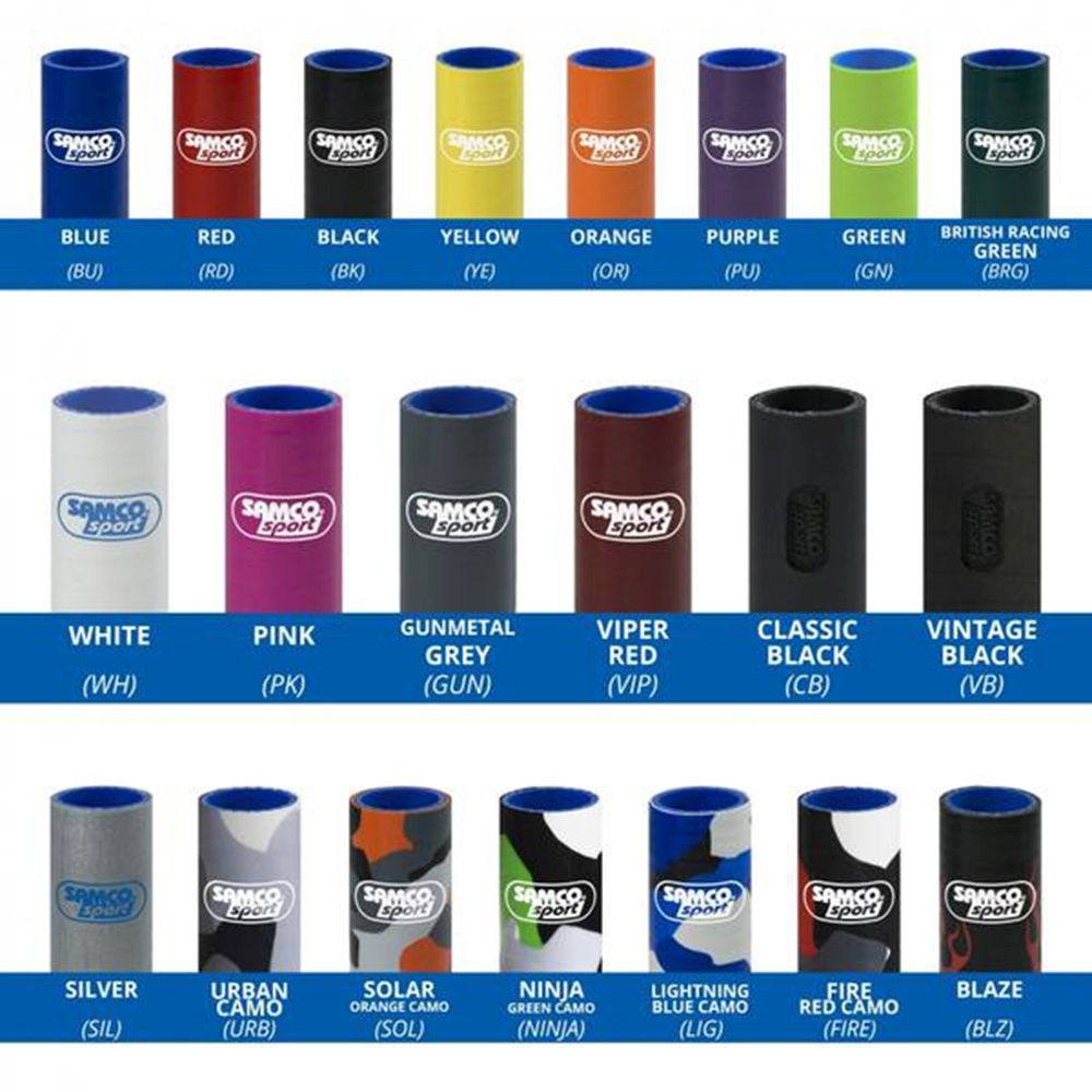 BMW K75 1985-1996 5 Piece Samco Silicone Hose Kit - Moore Speed Racing