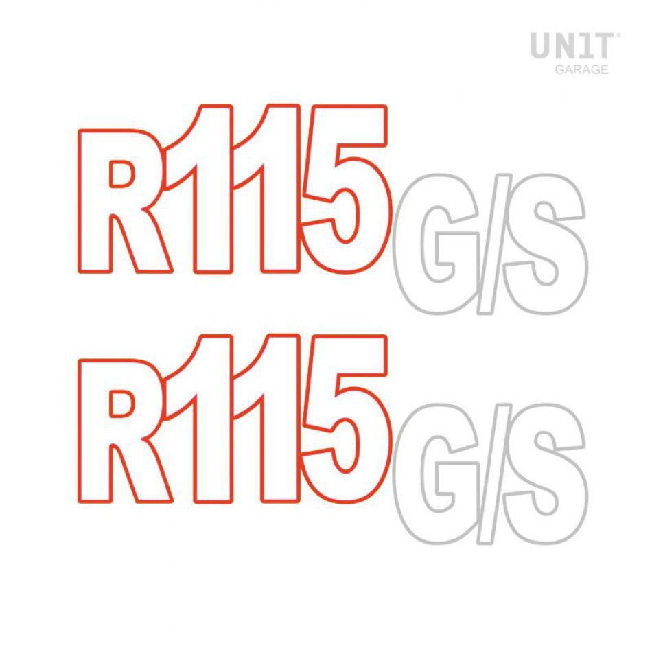 Unit Garage 'R115 G/S' Sticker Decals for BMW R 1150 GS Models - Moore ...