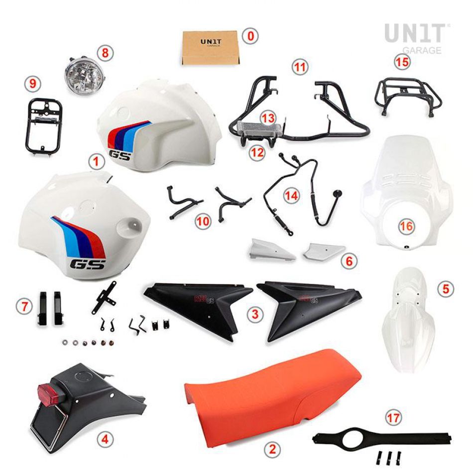 Unit Garage BMW R120 G/S Kit for BMW R1200 GS - Moore Speed Racing