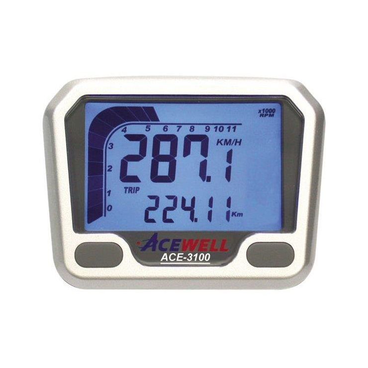 Acewell ACE-3100 Speedo Rev Gauge - Moore Speed Racing