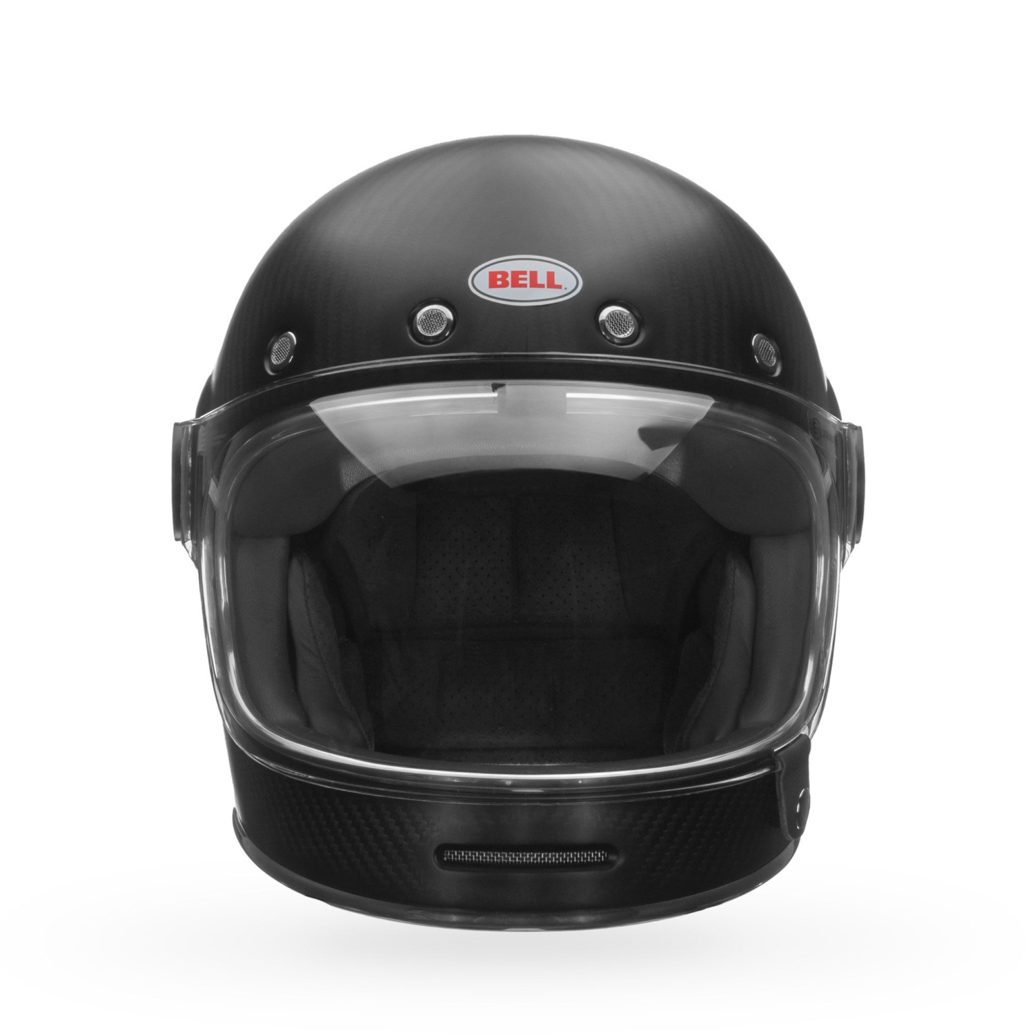 Bell Bullitt Matte Black Carbon Motorcycle Helmet - Moore Speed Racing