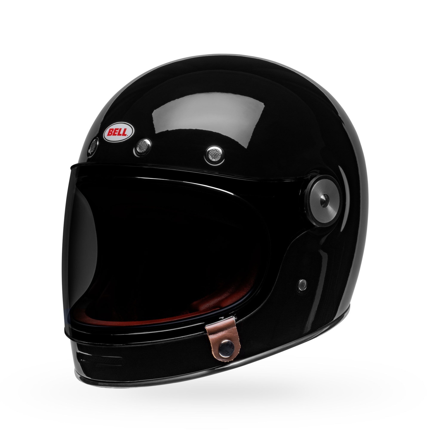 Bell Bullitt Gloss Black Motorcycle Helmet - Moore Speed Racing