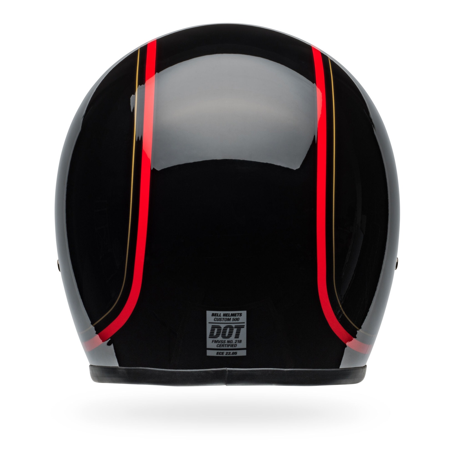 Bell Custom 500 Chief Gloss Black Motorcycle Helmet - Moore Speed Racing