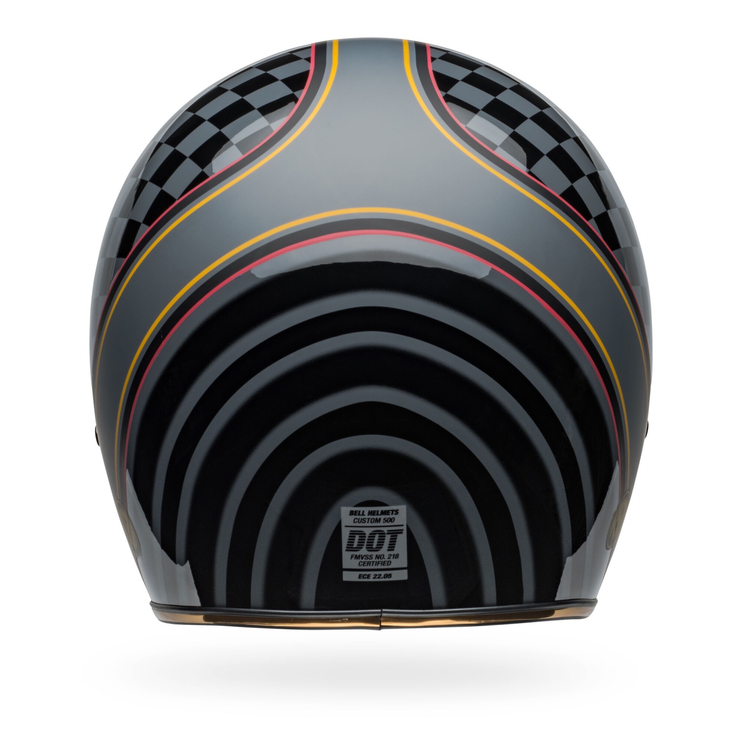 Bell Custom 500 RSD Wreakers Gloss Black/Gold Motorcycle Helmet - Moore ...