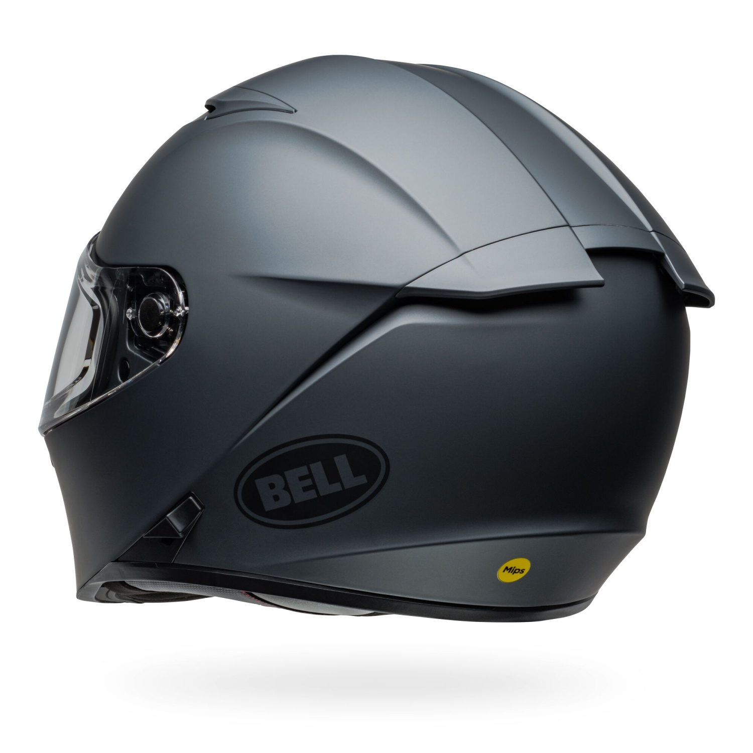 Bell Lithium Matte Dark Titanium Motorcycle Helmet - Moore Speed Racing