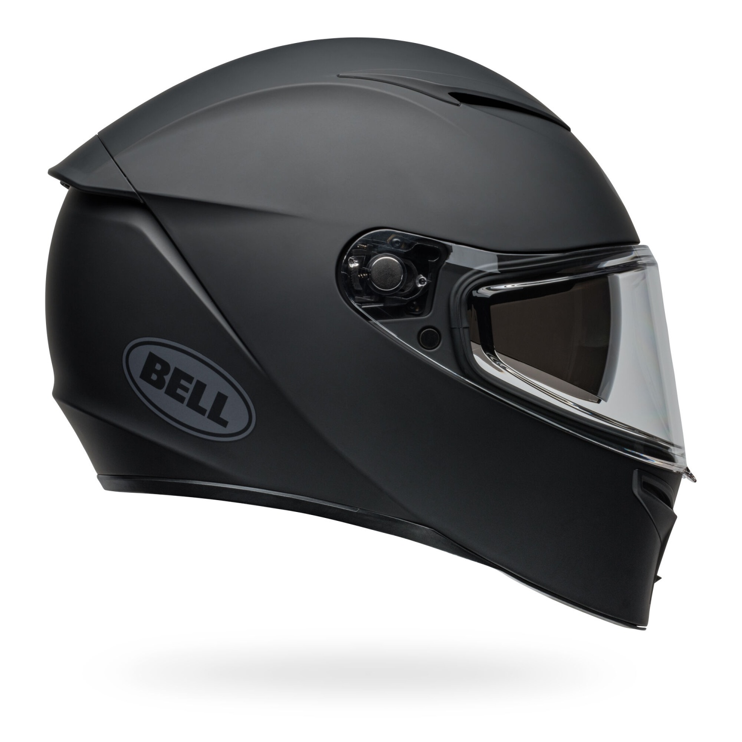 Bell Lithium Matte Black Motorcycle Helmet - Moore Speed Racing