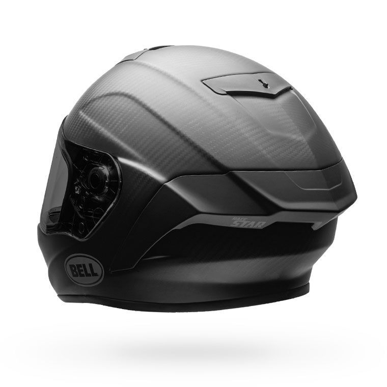 Bell Race Star DLX Flex Full Face Matte Black Sport Motorcycle Helmet ...