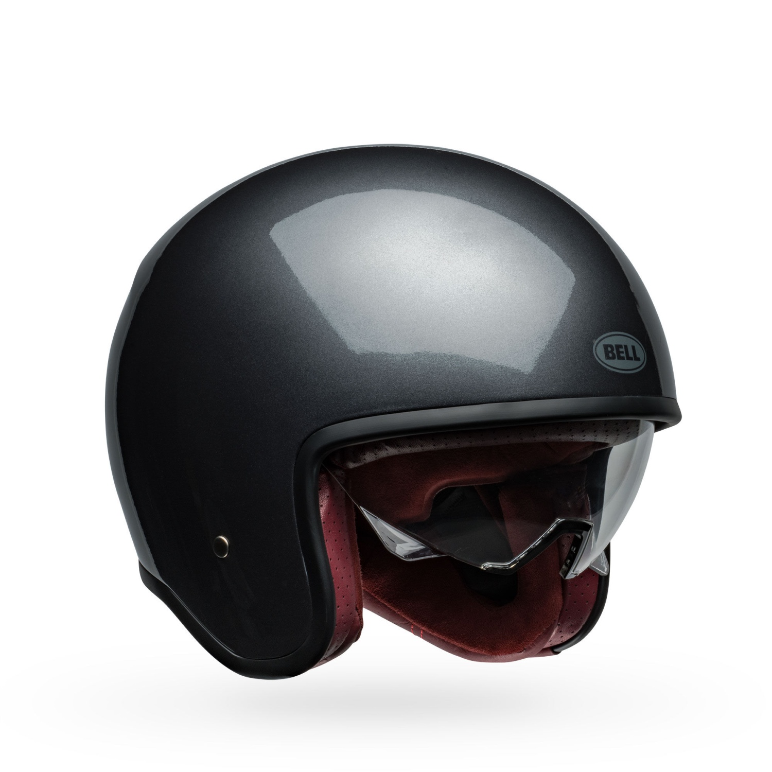 Bell TX 501 Solid Gloss Starship Grey Helmet