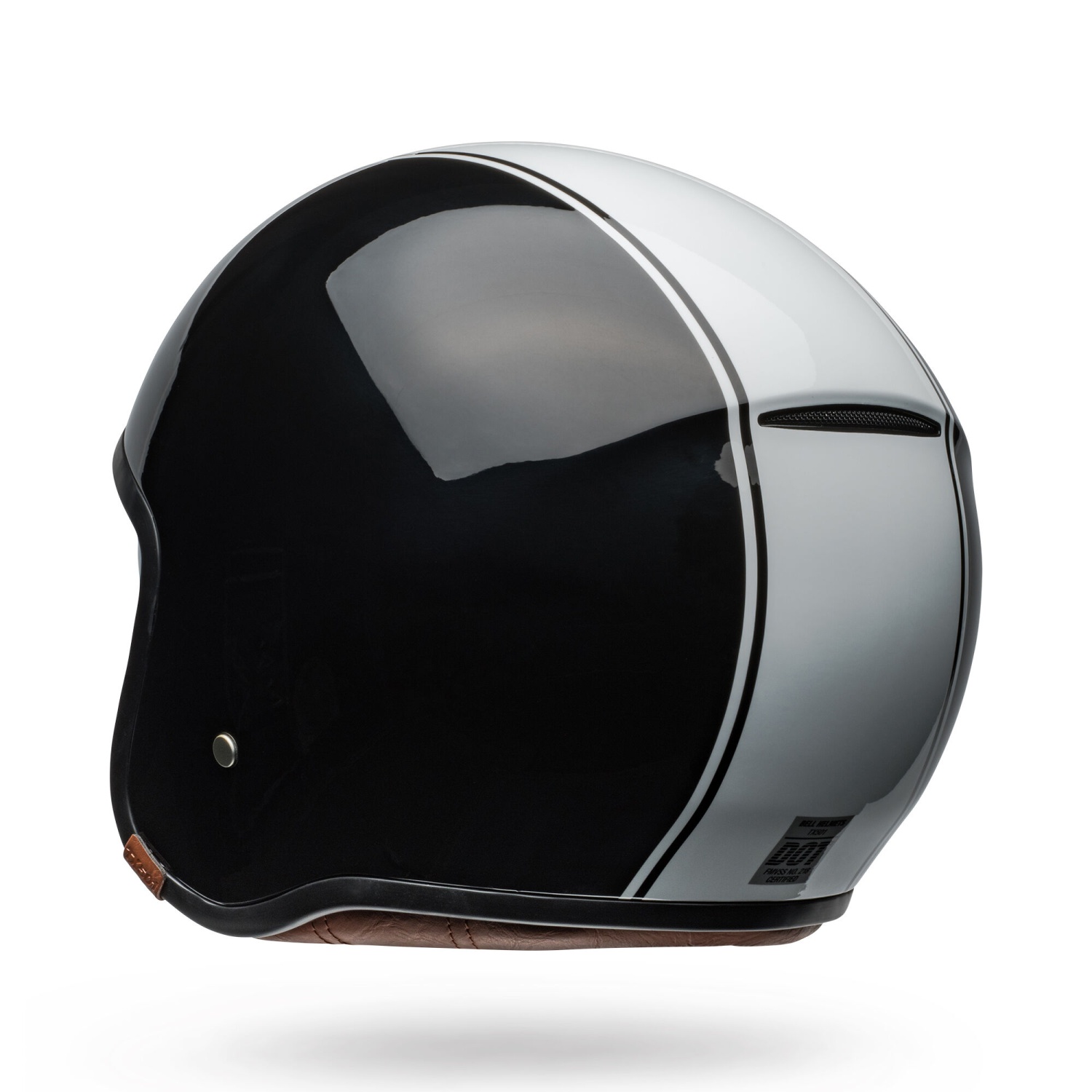 Bell TX-501 Rally Black/White Motorcycle Helmet - Moore Speed Racing