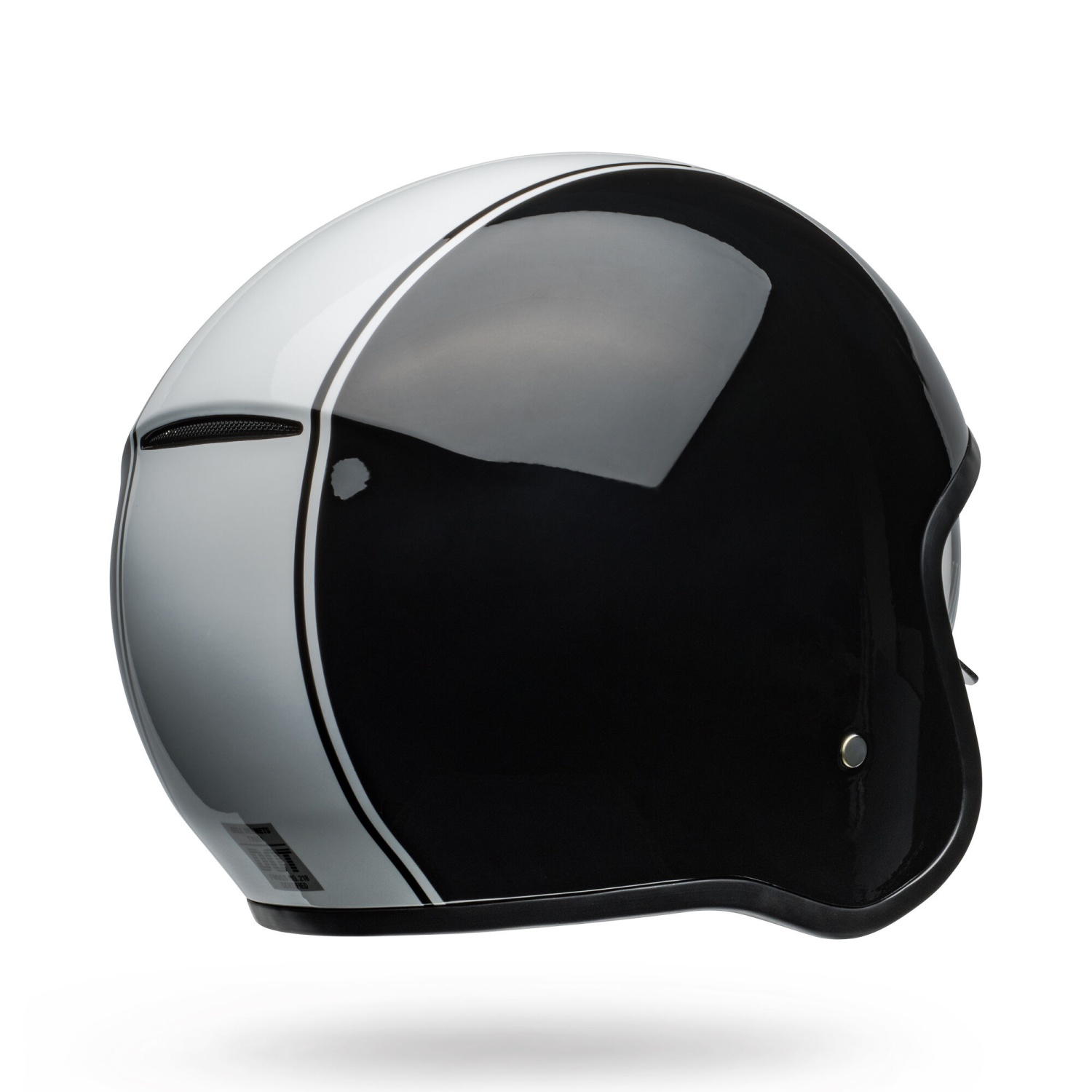 Bell TX-501 Rally Black/White Motorcycle Helmet - Moore Speed Racing