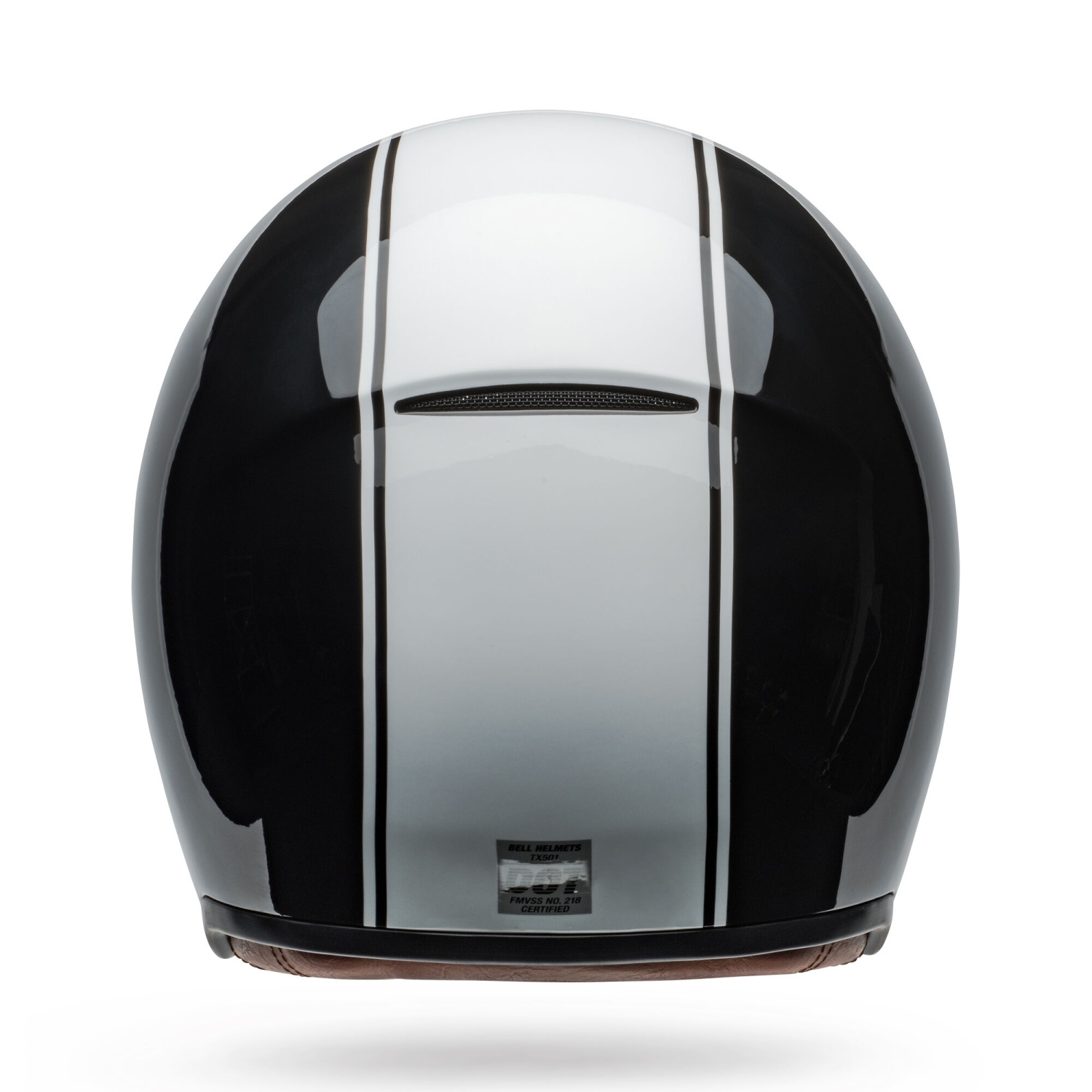 Bell TX-501 Rally Black/White Motorcycle Helmet - Moore Speed Racing