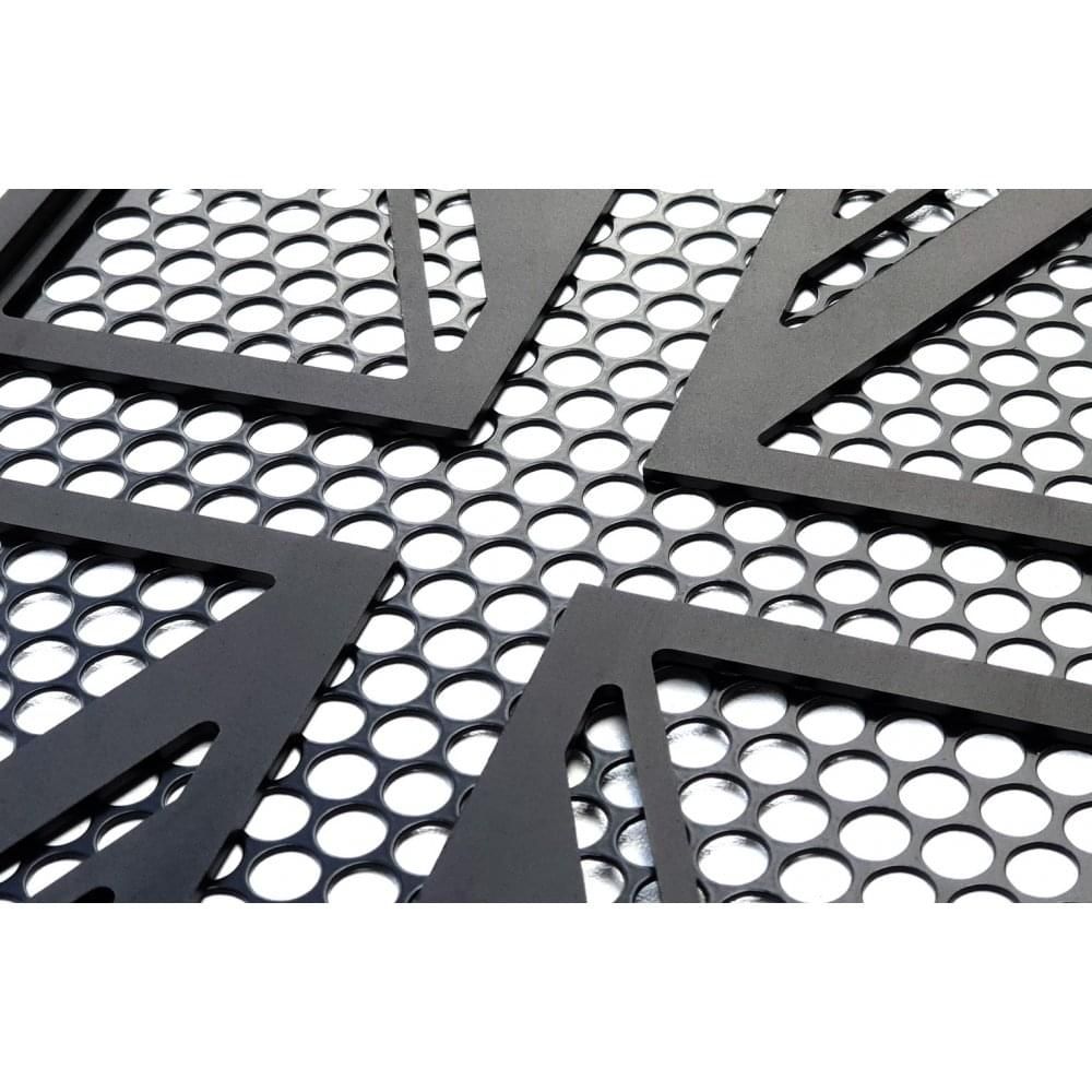 Union Jack Billet Radiator Guard for Triumph Bobber/Speedmaster by ...