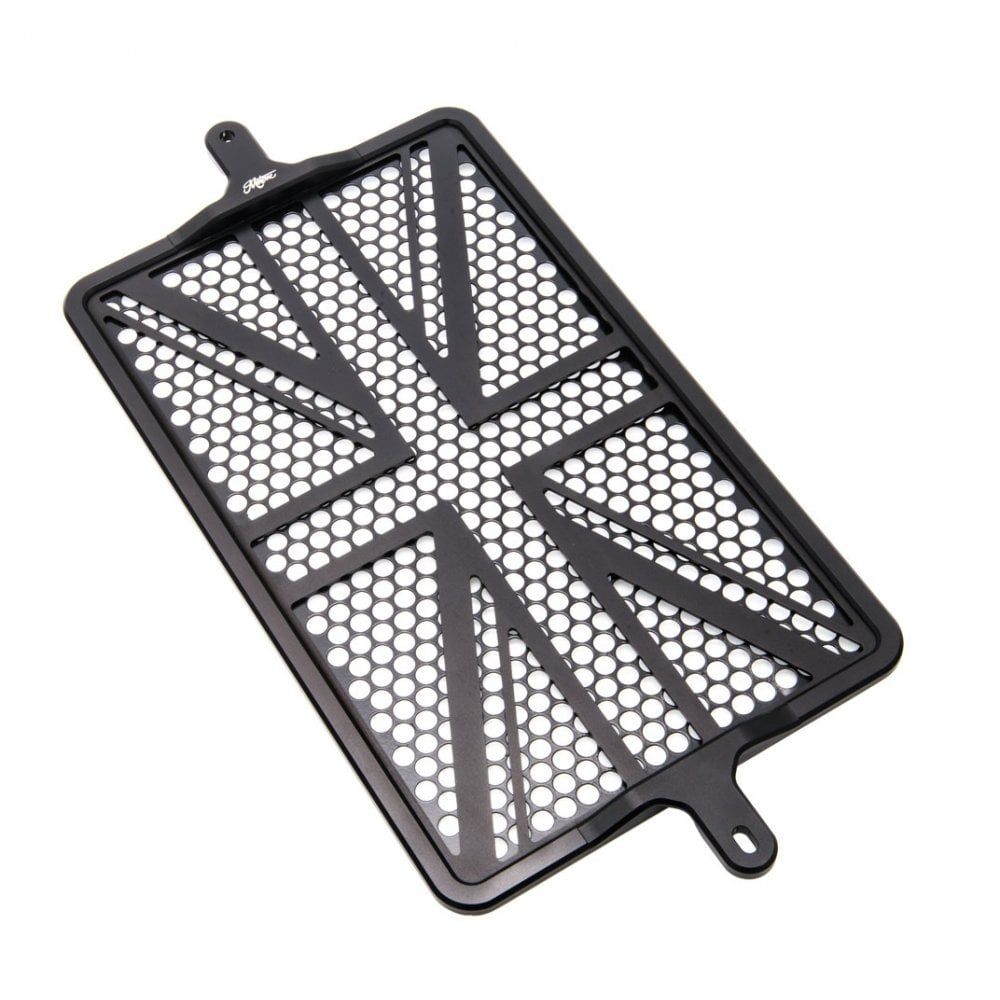 Union Jack Billet Radiator Guard for Triumph Bobber/Speedmaster by ...