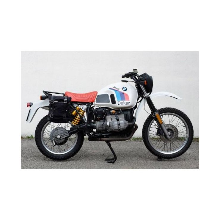 Unit Garage Side Pannier Bag Canvas & Subframe For BMW R80 G/S - Moore ...