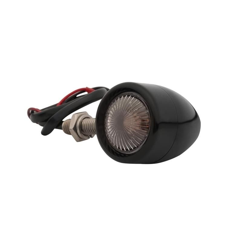 12v Billet Aluminium Black Indicator - Moore Speed Racing