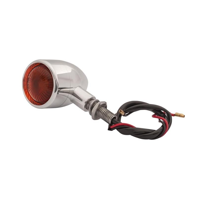 12v Billet Aluminium Polished Indicator - Moore Speed Racing